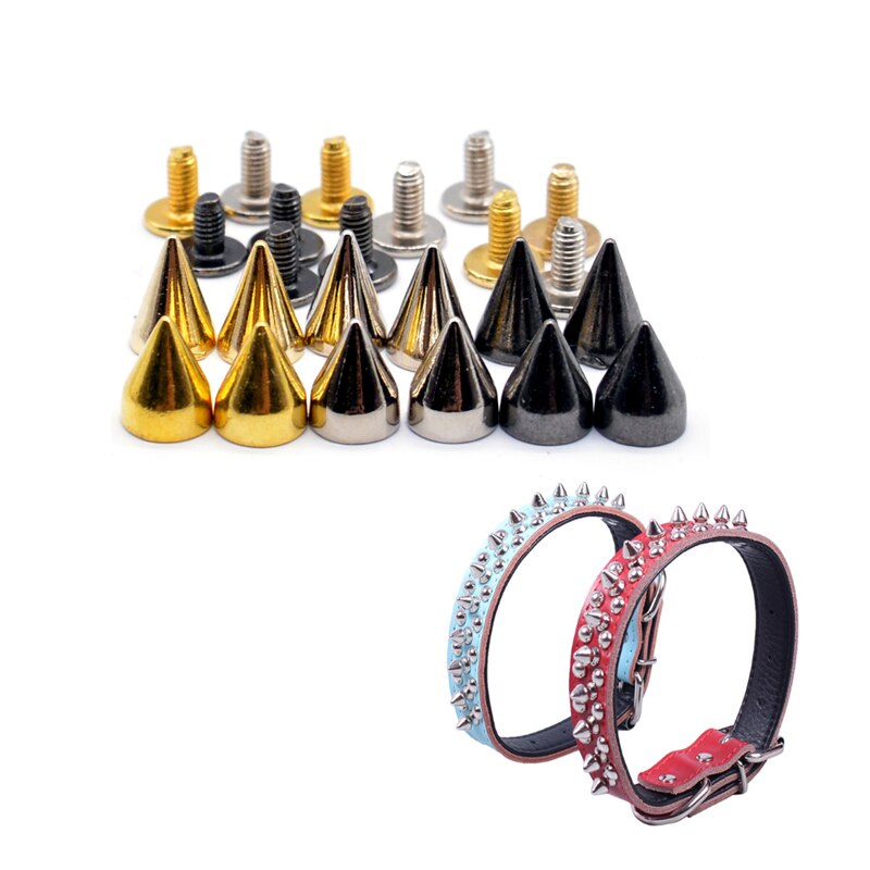 50 stks 7*10mm punk rock studs en spikes voor kled... – Grandado