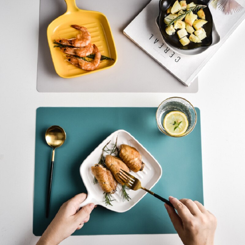 Ceramic Plates with Single Handle Beef Food Desser... – Vicedeal