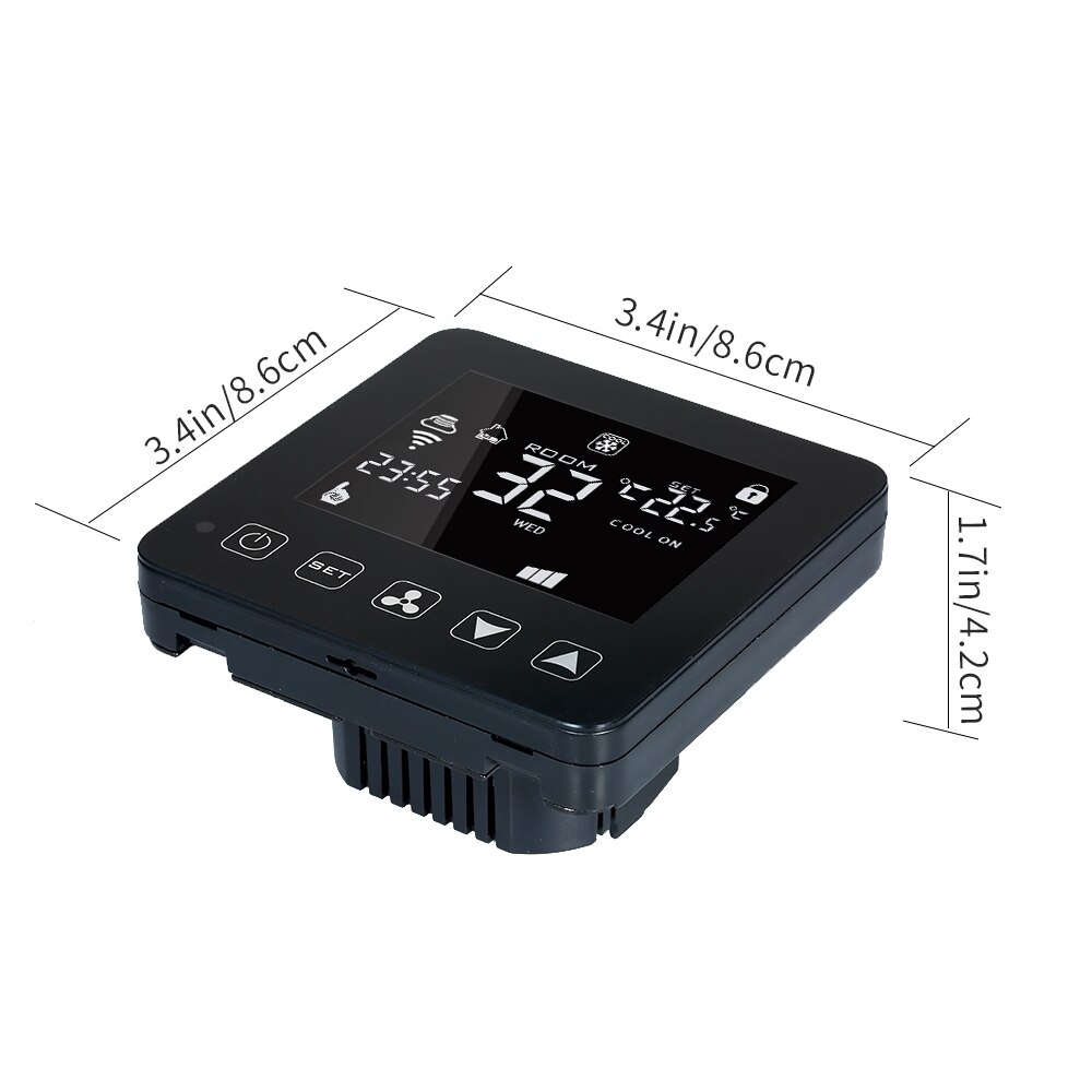 WiFi Touch Scereen Central Air Conditioner Fan The... – Grandado