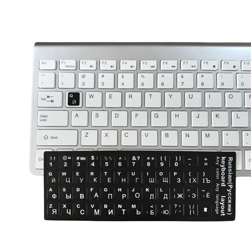 1Pcs Russian Letters Keyboard Stickers PVC Laptop ... – Vicedeal