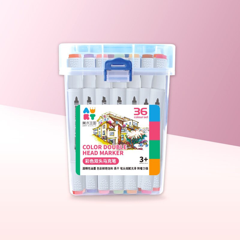 Color Double head marker white color set for sketc... – Grandado