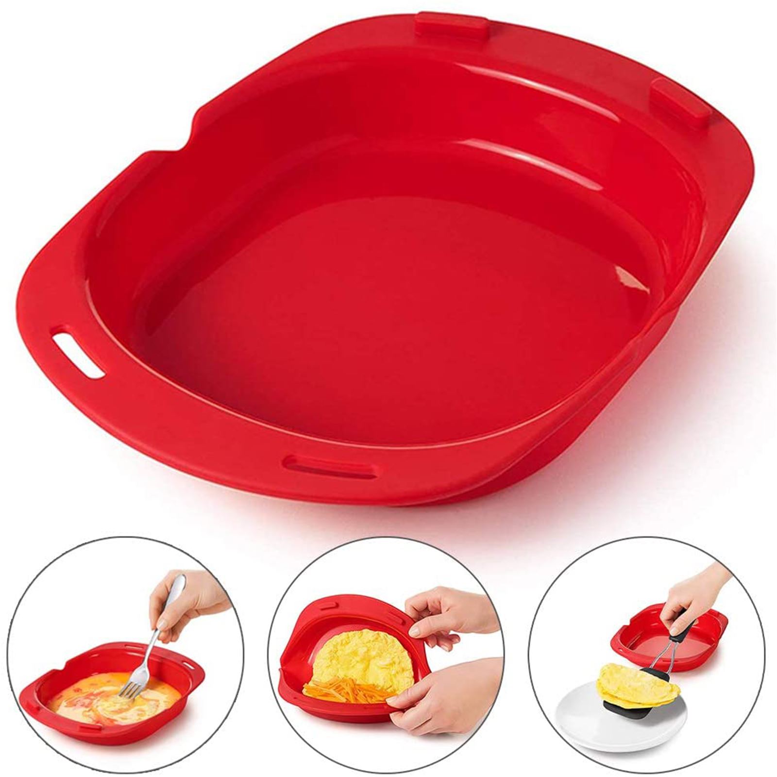 Silicone Omelet Maker Egg Roll Baking Egg Roll Pan... – Grandado