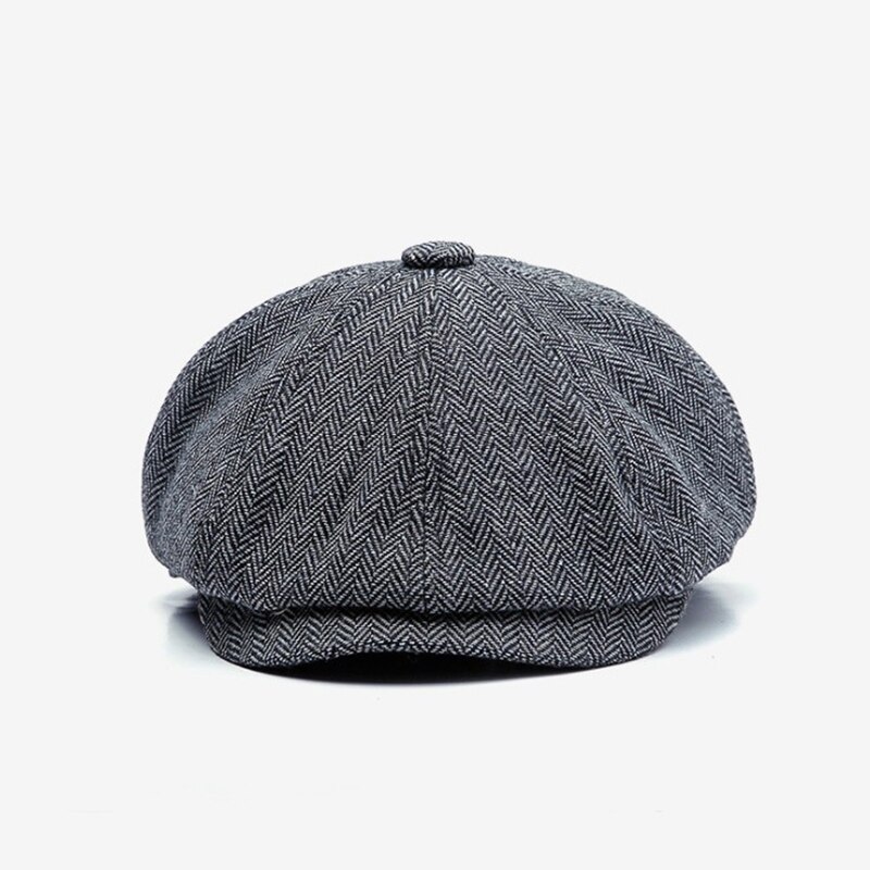 Autumn Winter Newsboy Caps herringbone art literat... – Vicedeal