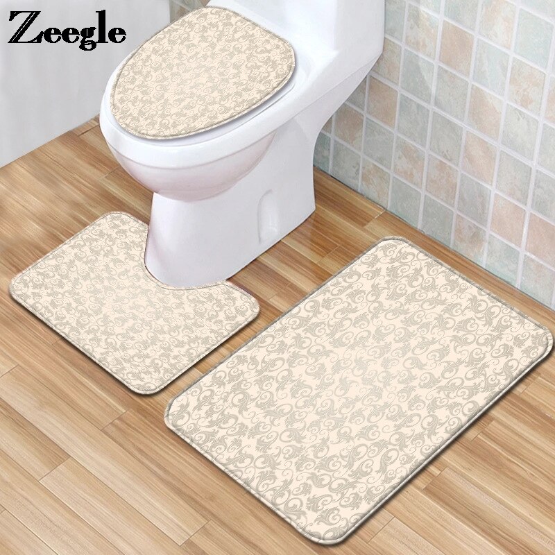 Toilet Mat in the Bathroom Waterproof AntiSlip Foo... – Vicedeal
