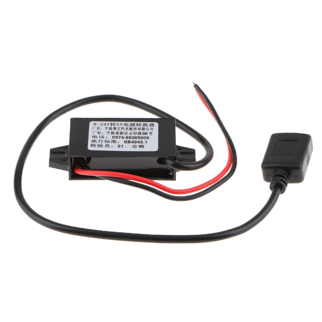 Car 8V-24V to 5V Hard Wired Converter with Single ... – Vicedeal