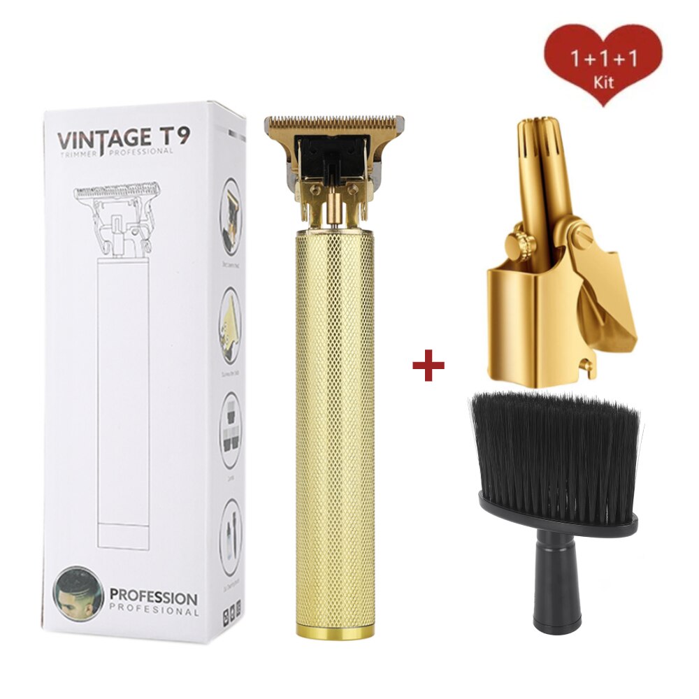Electric Hair Trimmer Set Tool Cordless Barber Hai... – Grandado