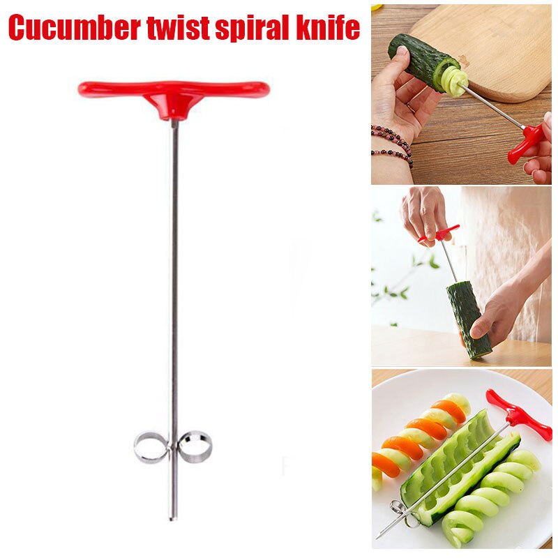 Cucumber Rotary Cutter Spiral Coil Cutter Fruit an... – Vicedeal