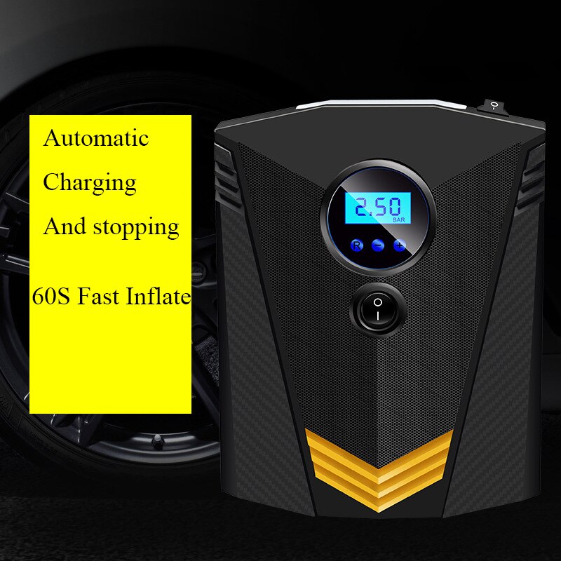 Digital Tire Inflator DC 12 Volt Car Portable Air ... – Grandado