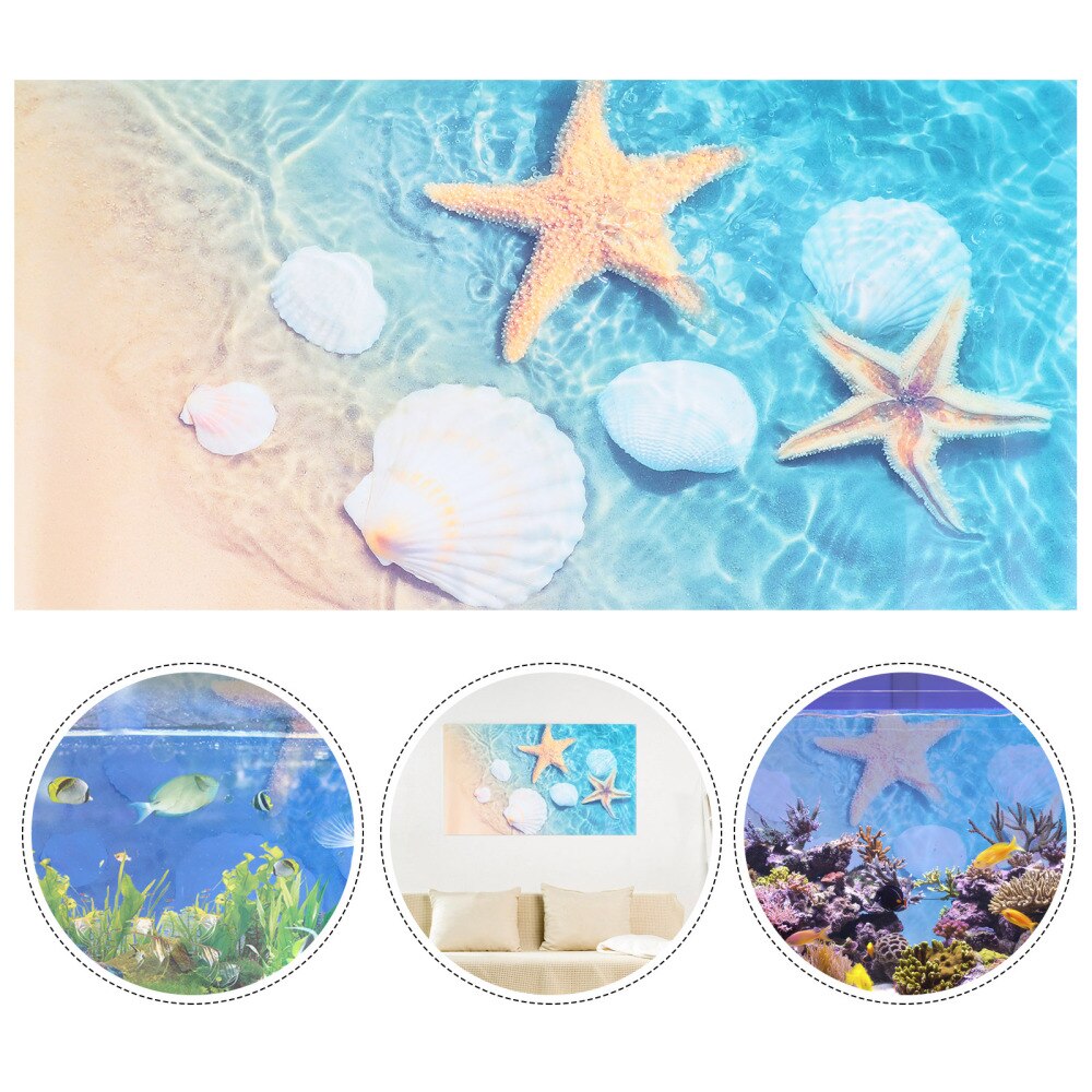 Fish Tank Decals Aquarium Background Poster Backdr... – Vicedeal