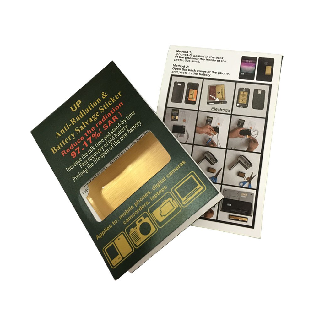 24K Gold Plated Anti Radiation Protector Shield EM... – Grandado