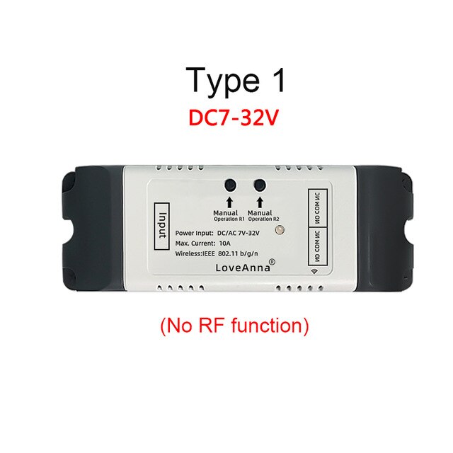 eWeLink 2CH Smart Wireless Timer Switch Module Sma... – Grandado
