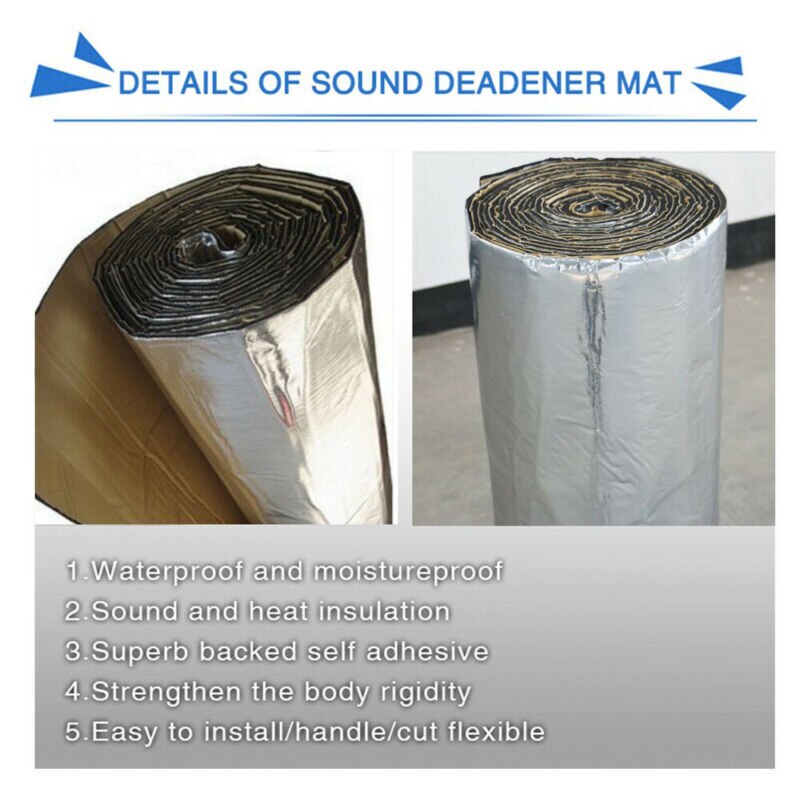 40''x40'' Car Sound Proofing Deadening Insulation ... – Vicedeal