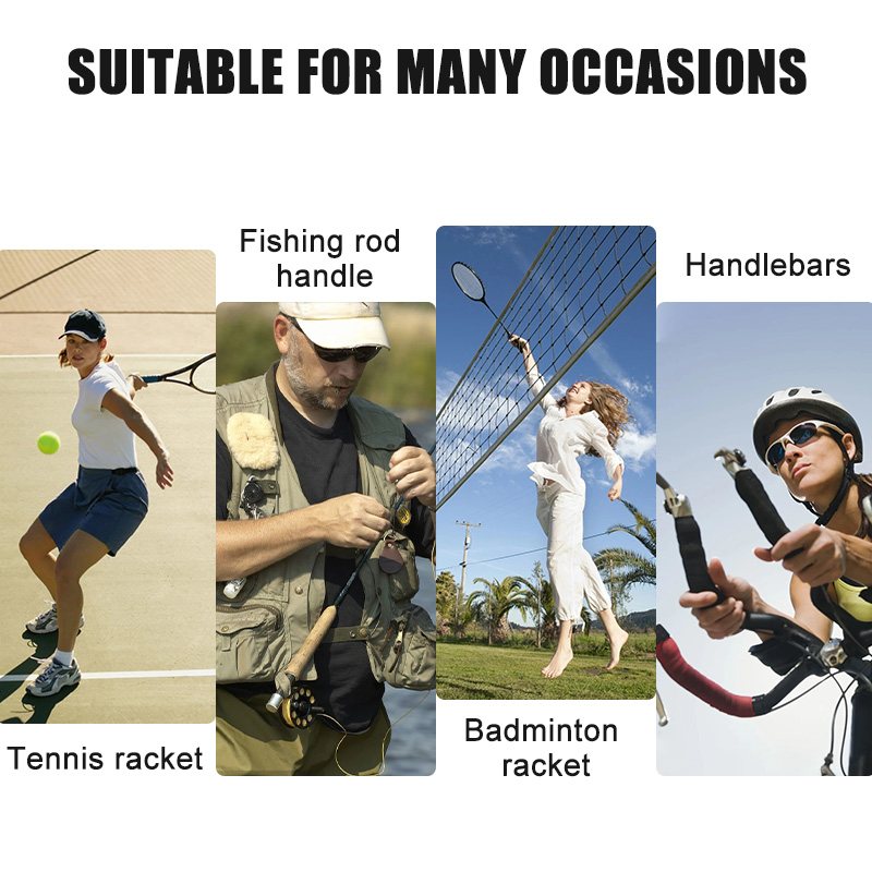 Squash Grip Anti Slip Tennis Badminton Racket Over... – Grandado