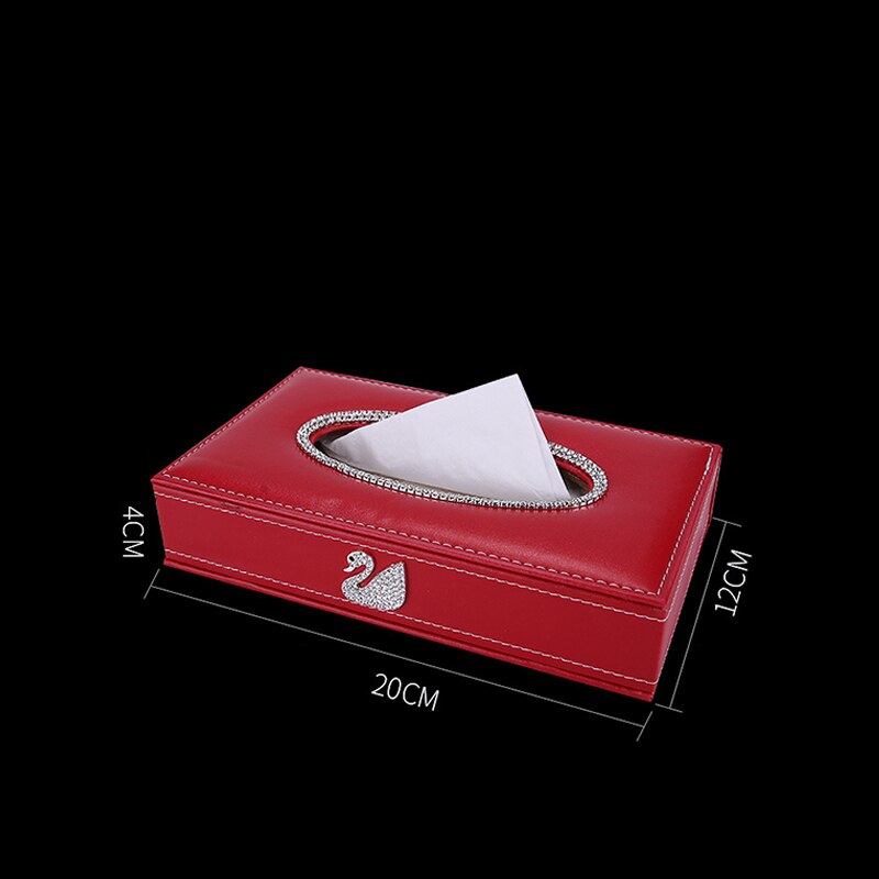 Crystal Diamond Tissue Doos Auto Antislip Servet H... – Grandado