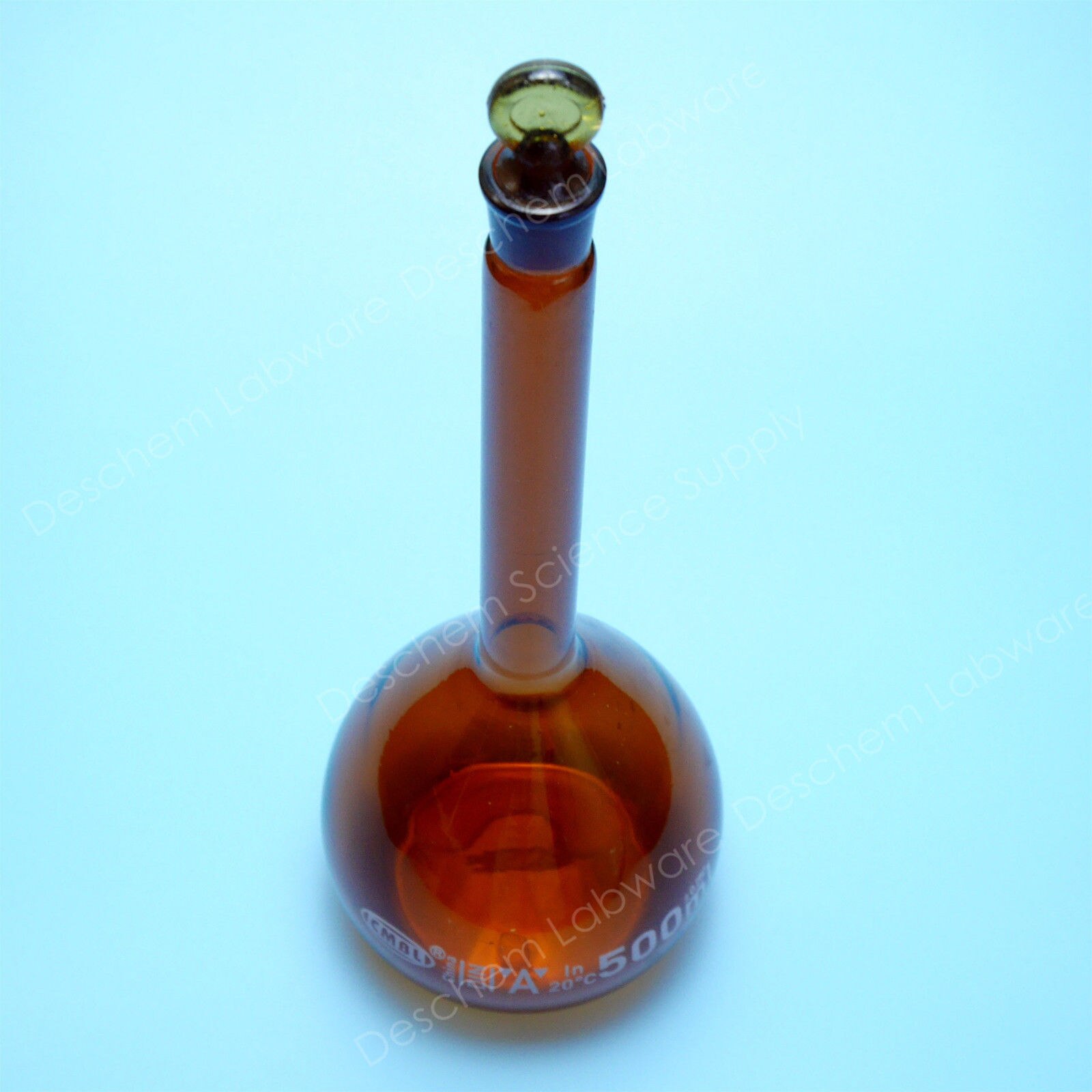 500ml,Amber Brown Volumetric Flask,Glass Bottle,W/... – Grandado
