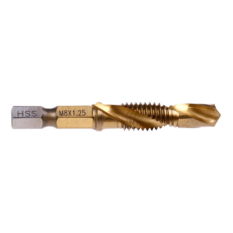 6 Stks/partij M3- M10 Hex Shank Titanium Plated Sc... – Vicedeal