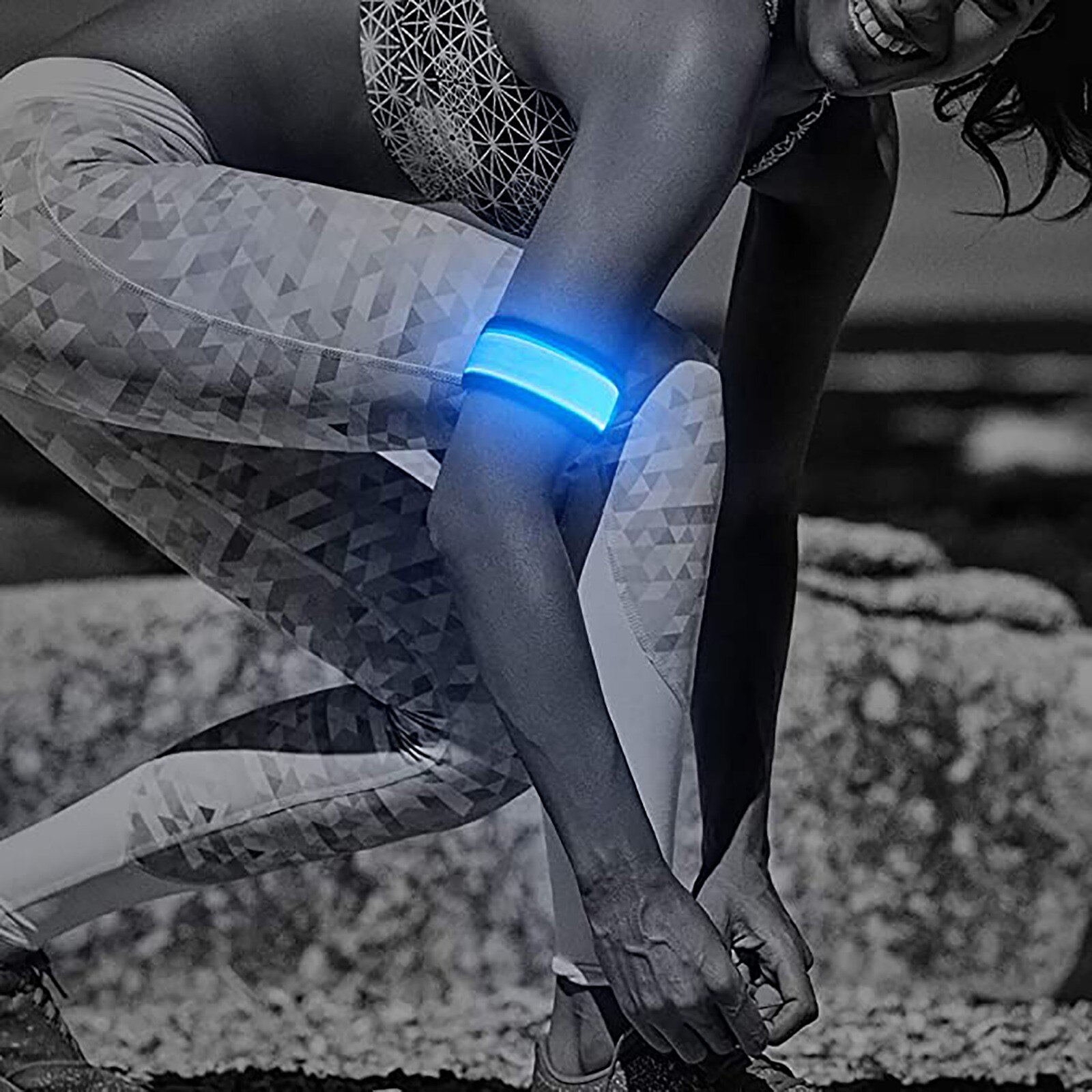 Beautiful Led Flashing Wrist Band Bracelet Light U... – Grandado