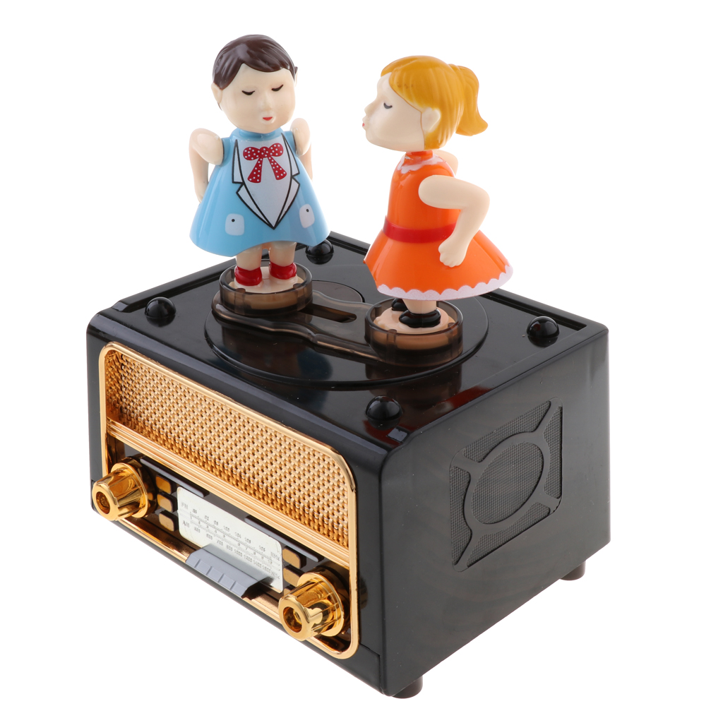 Radio Music Box Classic Nostalgic Ornaments Instru... – Grandado