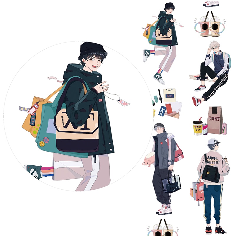washi tape shopping boy kawaii stationery school – Vicedeal
