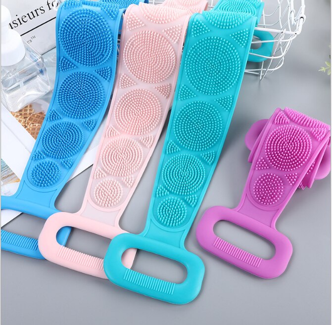 4mix silicone scrubbing back pull back strip bath ... – Vicedeal