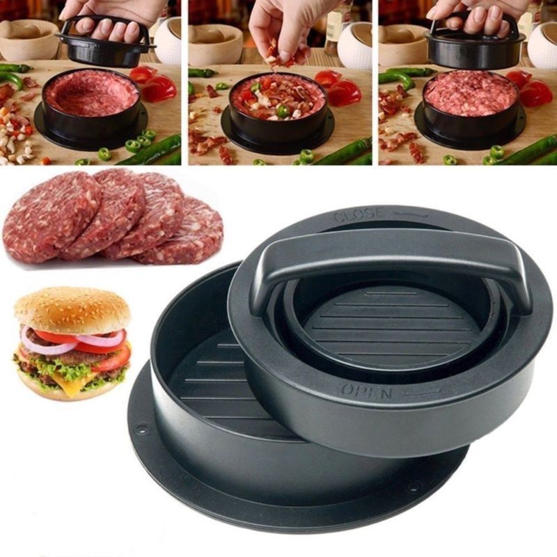 3-in-1 Stuffed Burger Press Hamburger Patty Maker ... – Vicedeal