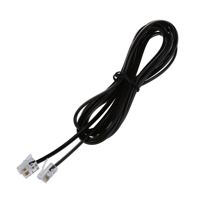 RJ11 6P4C Telephone Cable Cord ADSL Modem 2 Meters – Grandado