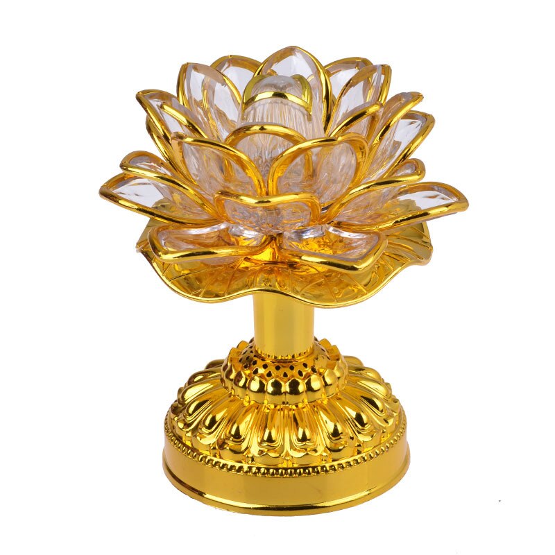 LED Lotus Lamp for Buddhist Lamp and Buddhist Appl... – Grandado