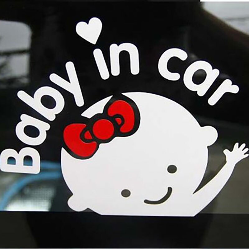 Cartoon Car Stickers Reflective Vinyl Styling Baby... – Vicedeal