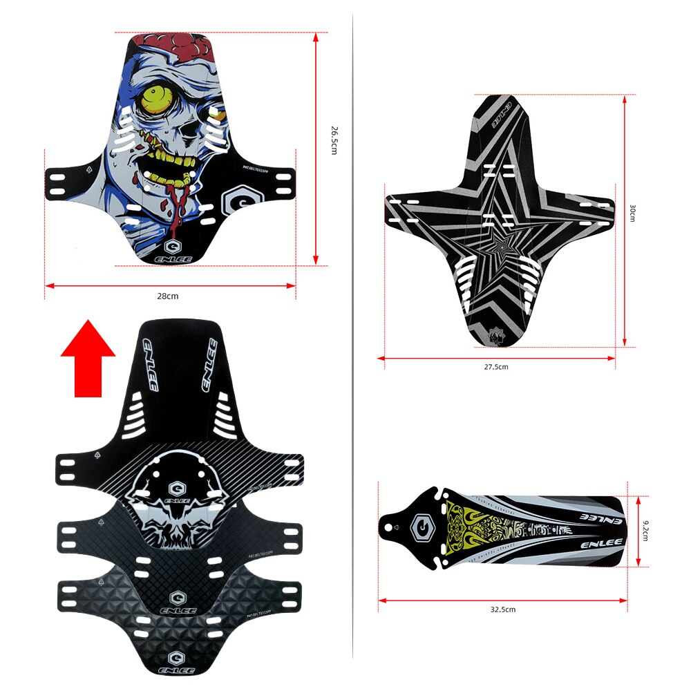 Bicycle Mudguard Rear Mudguard 6 Styles Cycling Ro... – Vicedeal
