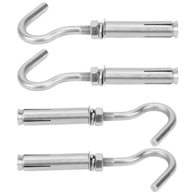 M6 Expansion Screw Hook Stainless Steel Wall Concr... – Grandado