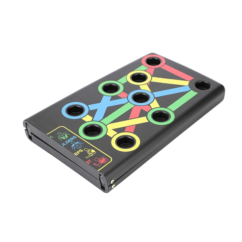 9 in 1 Push Up Board with Instruction Print Body B... – Grandado