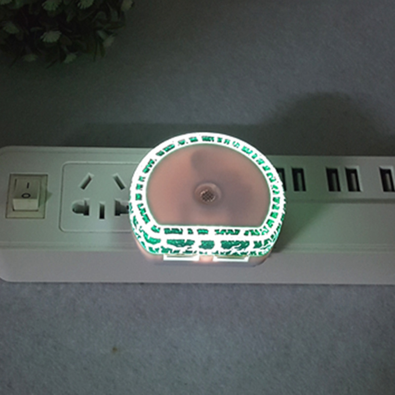 LED Sensor Control Night Light EU US Plug Dual USB... – Grandado