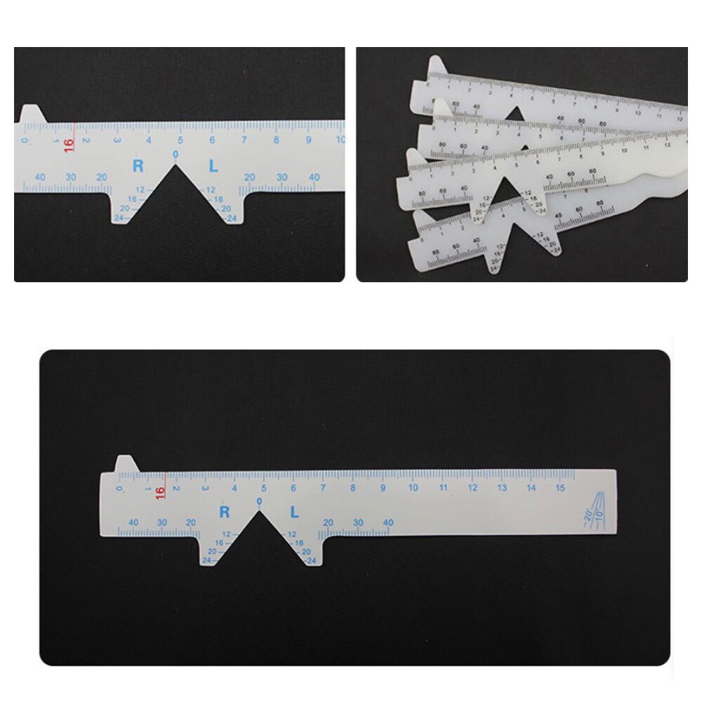 50pcs Plastic pd ruler, pupil distance ruler – Vicedeal