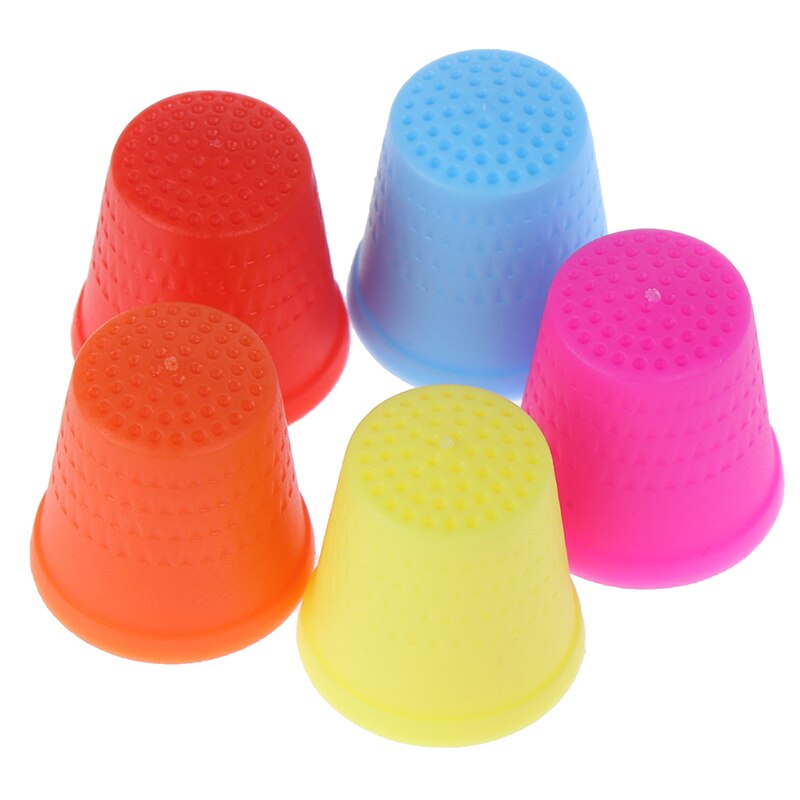 5Pcs Tellen Cone Rubber Vingerhoed Protector Naaie... – Grandado