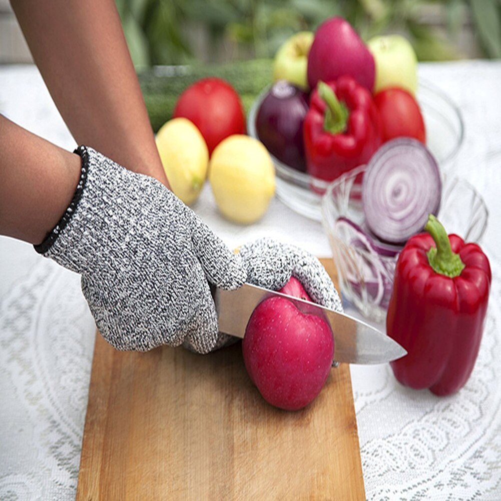 1 Pair Anti Cut Proof Gloves HPPE EN388 ANSI Anti-... – Grandado