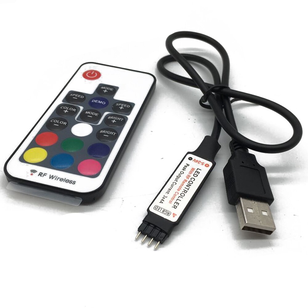 Led Strip 5 12 24 V Volt Rgb Usb Ir Rf Afstandsbed... – Vicedeal