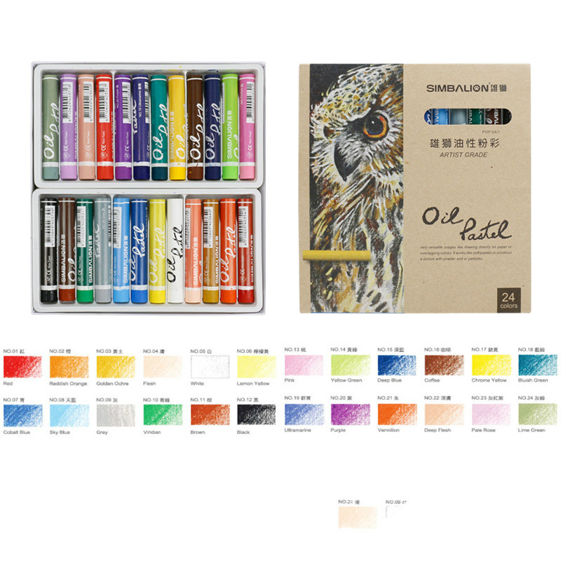Painting Crayons Soft Pastel 12/24/36/48/60 Colors... – Vicedeal