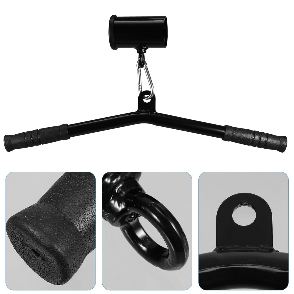 1 Set Home Gym Fitness Barbell Attachment V-Bar T-... – Grandado