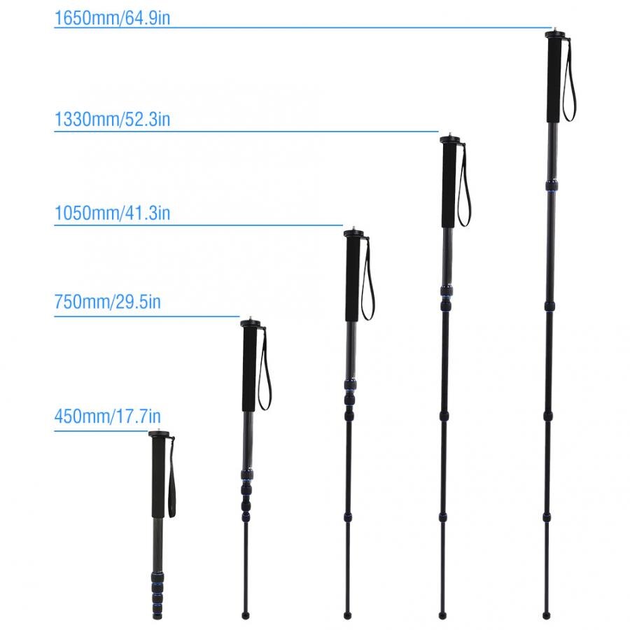C-222 Carbon Fiber Portable Outdoor Telescopic Mon... – Grandado