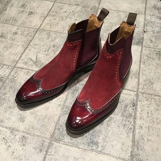 Moda masculina sapatos de alta qualidade zíper cou... – Vicedeal