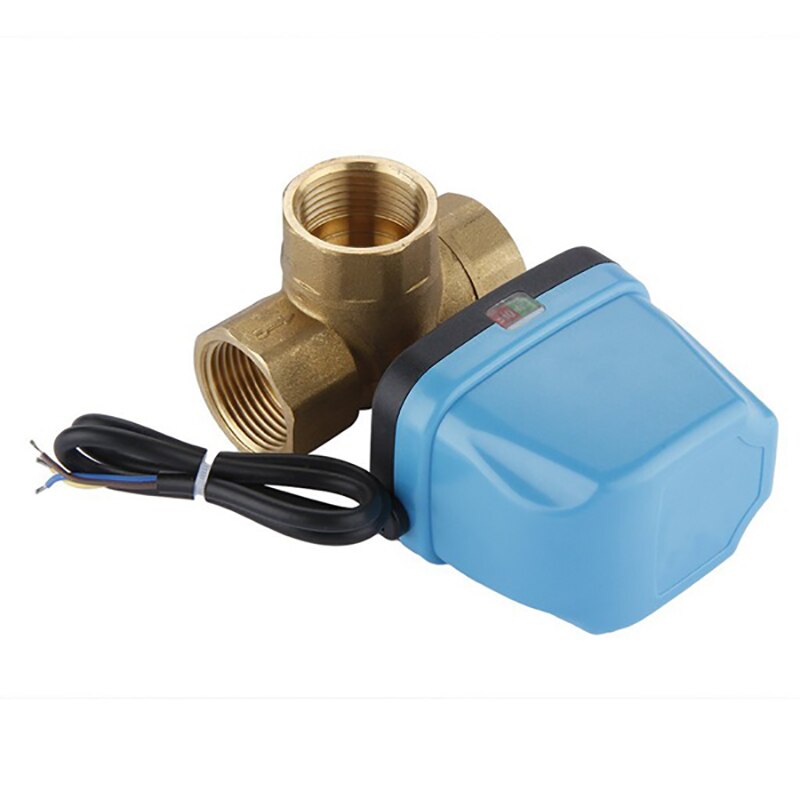 DC24V DN20 Three-Way Control Valve Electric Ball V... – Grandado