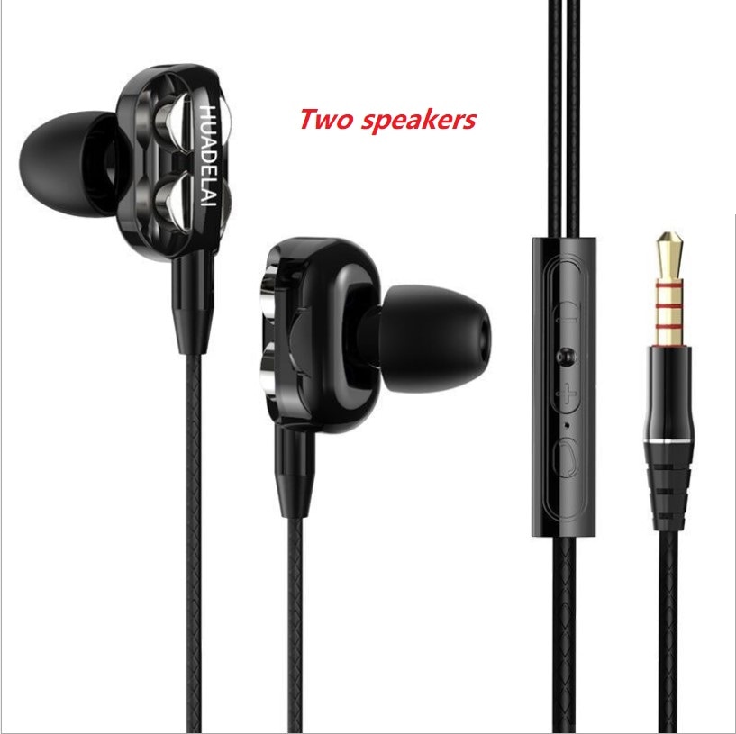 Double Moving Coil Subwoofer Headset for Vivo Oppo... – Grandado