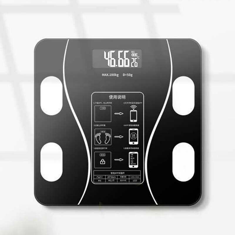 Bluetooth Electronic Scale Body Fat Scale Weight S... – Grandado