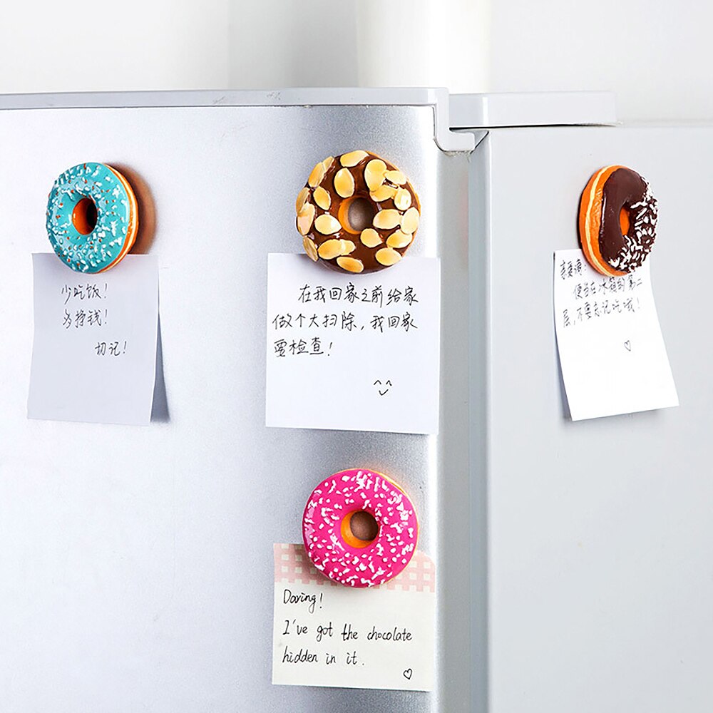 2PCS Cute Sweet Donut Doughnut Fridge Message Magn... – Grandado