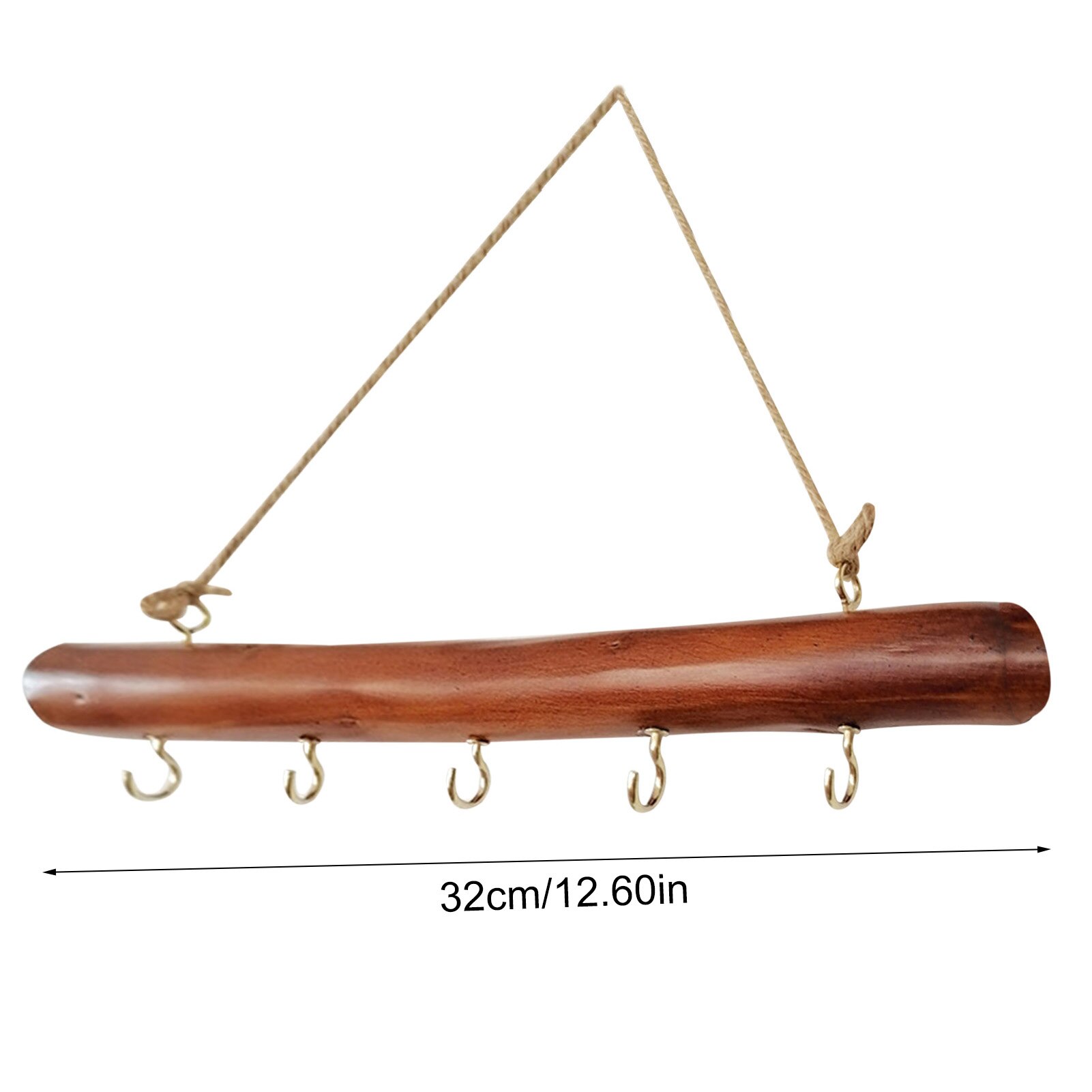 Solid Wooden Decorative Jewelry Hanger Retro Lacqu... – Grandado