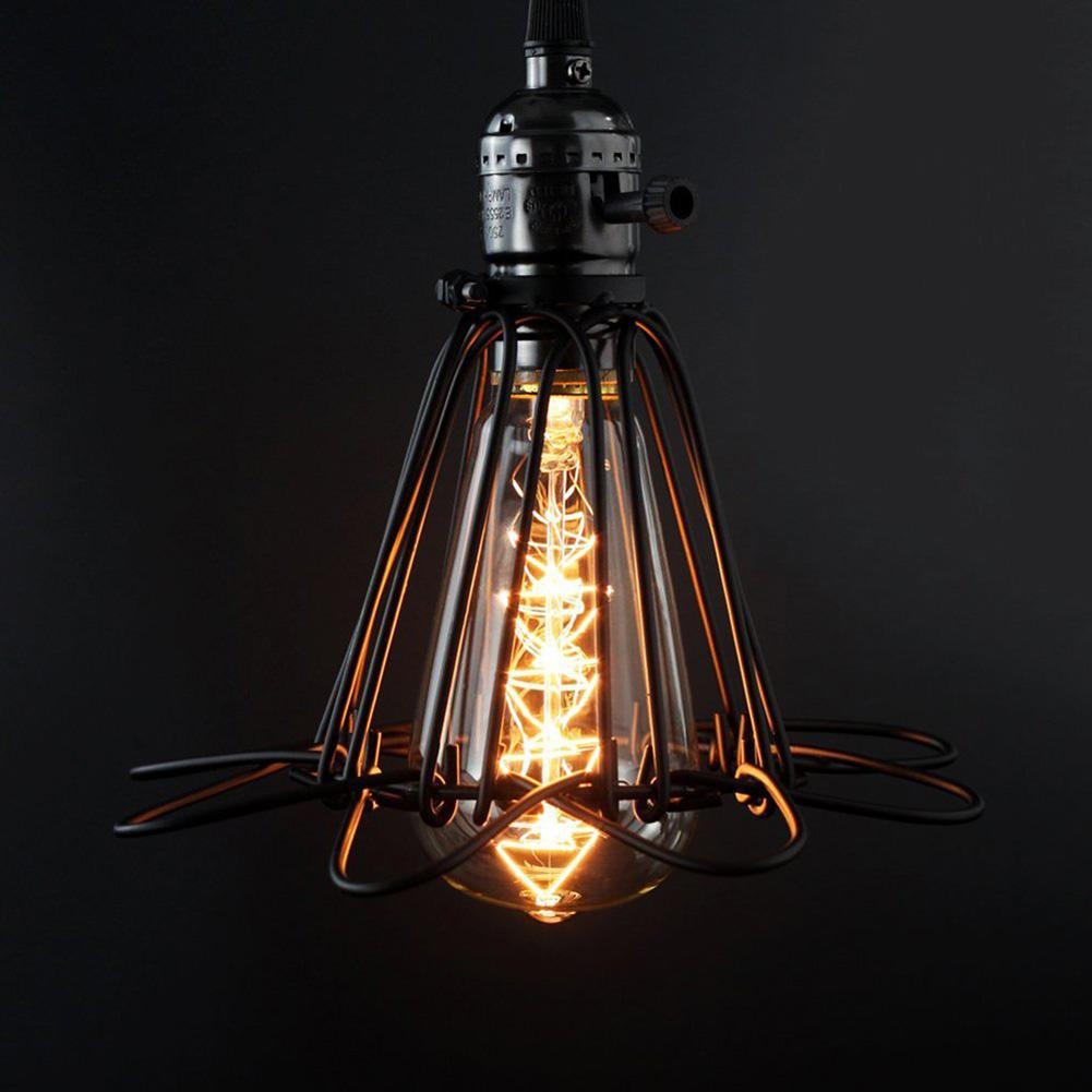 Lamp Guard Adjustable Lamp Cage Black Industrial V... – Vicedeal
