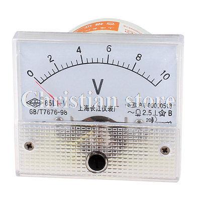 Rectangle Dial Panel Gauge Voltage Voltmeter AC 0-... – Grandado
