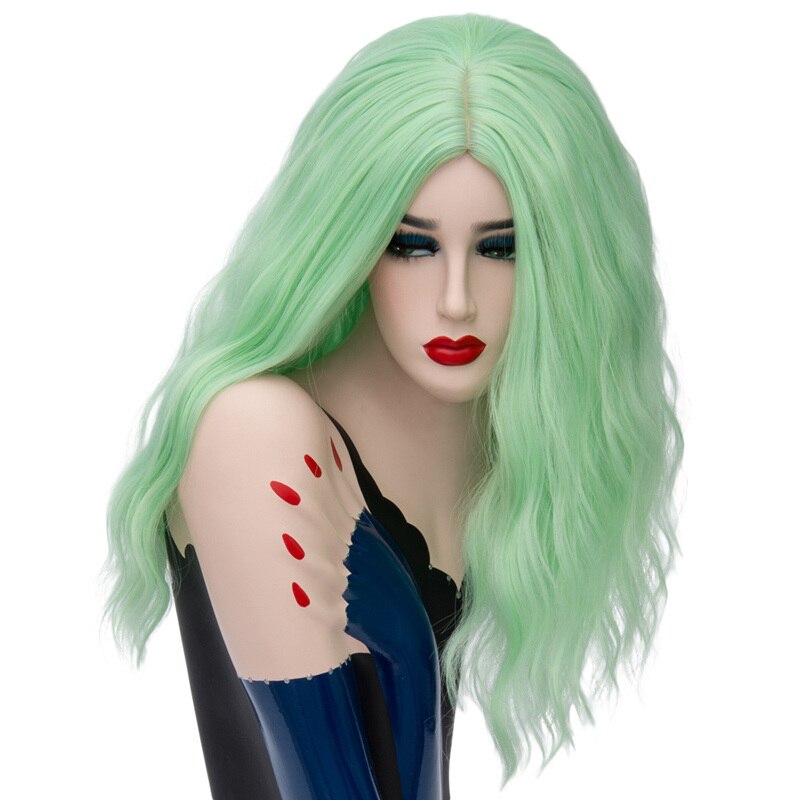 VICWIG Cosplay Wigs For Women Red Green Orange Gra... – Grandado