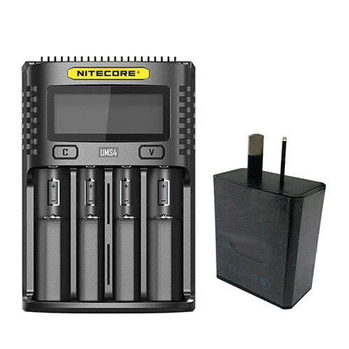 NITECORE UMS4 Intelligent Four - Slot QC Fast Char... – Grandado