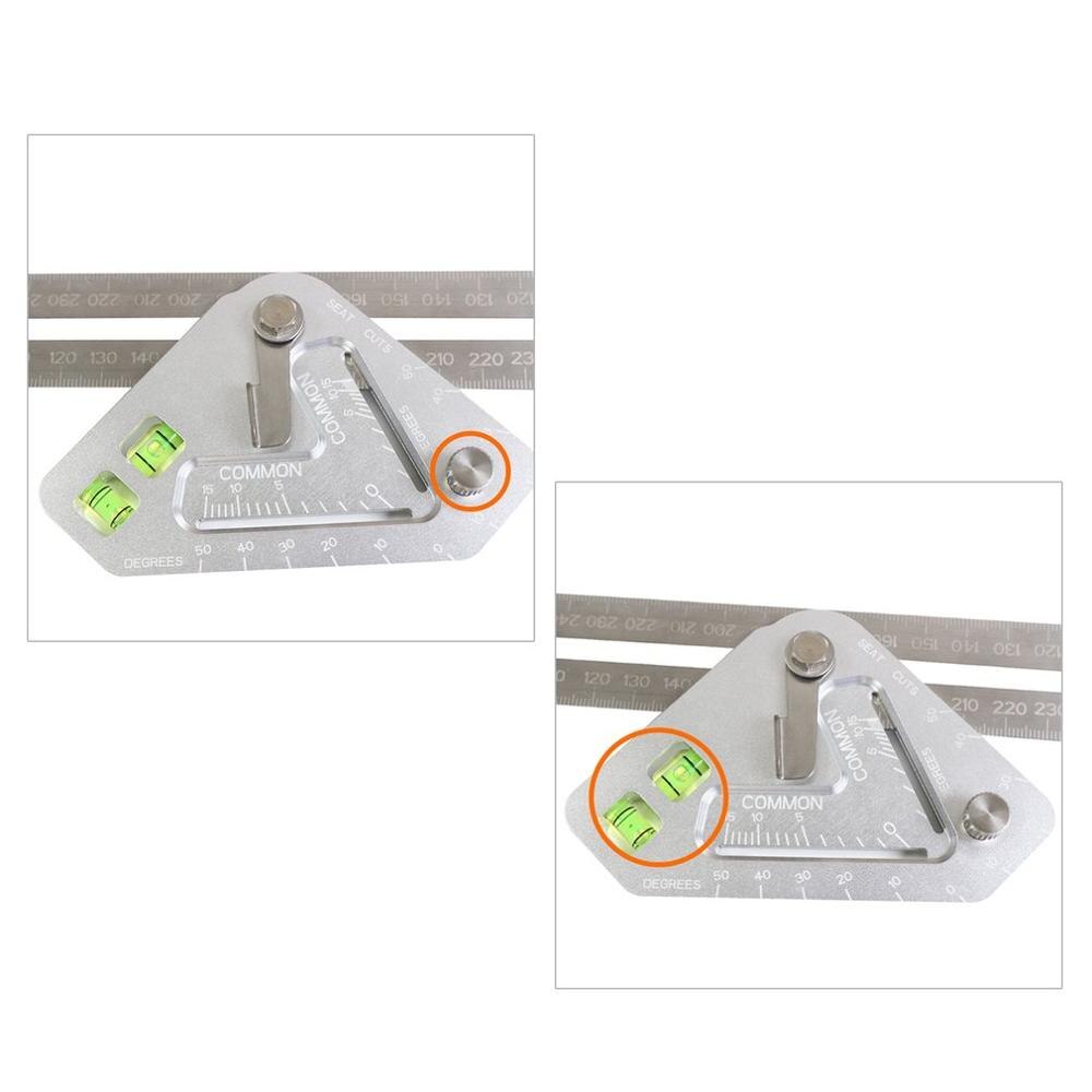 Holzbearbeitung Dreieck Lineal Winkel Multifunktio... – Grandado